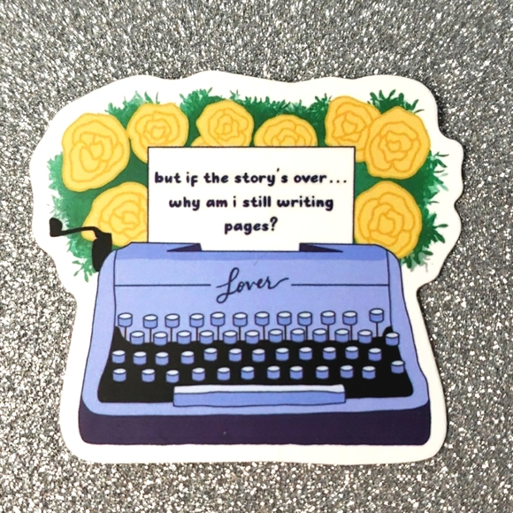 art class | Design | Taylor Swift Waterproof Sticker Typewriter | Poshmark